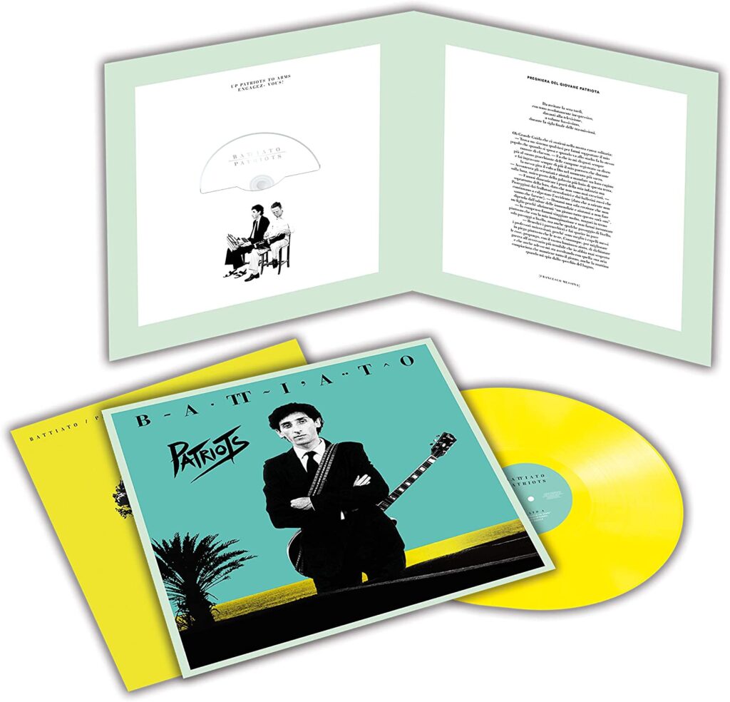 Patriots | 40th Anniversary | Vinili e album Franco Battiato